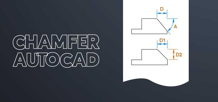 Cara Menggunakan Perintah CHAMFER di AutoCAD