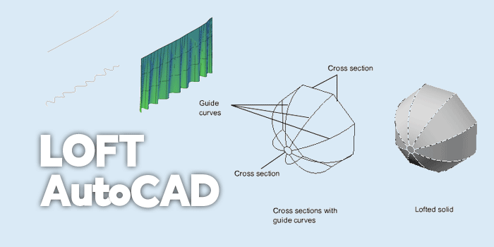 Fungsi Perintah LOFT di AutoCAD