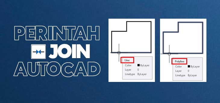 Cara Menggunakan Perintah JOIN di AutoCAD
