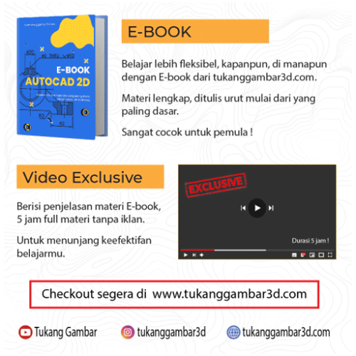 E-Book AutoCAD 2D + Video Exclusive